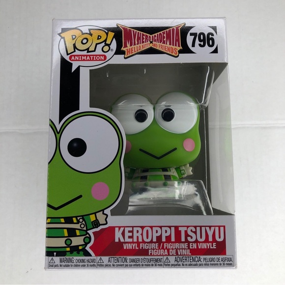 Funko | Toys | Funko Pop Vinyl Sanrio Keroppi Tsuyu 796 Figure In Box ...